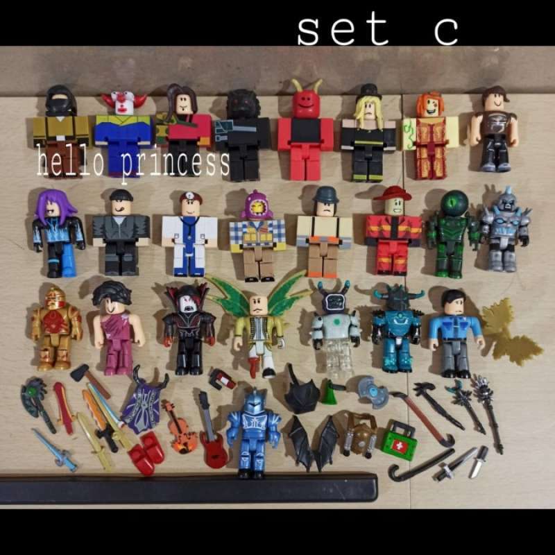 Promo Mainan Roblox Figure Set 24 Pcs Roblox Minecraft Action Figure ...