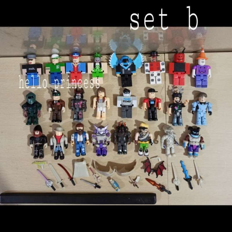 Promo Mainan Roblox Figure Set 24 Pcs Roblox Minecraft Action Figure ...