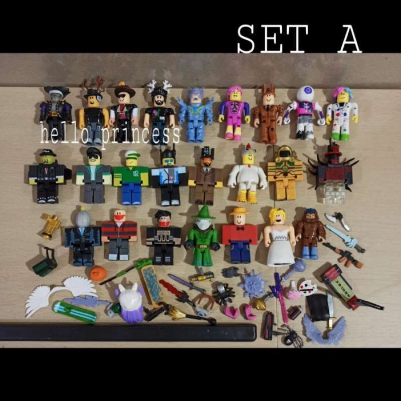 Promo Mainan Roblox Figure Set 24 Pcs Roblox Minecraft Action Figure ...