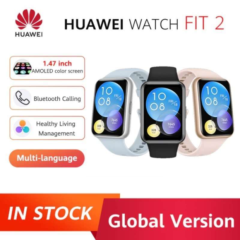 Promo Smart Watch Huawei Watch Fit 2 Amoled Display Smartwatch Huawei ...