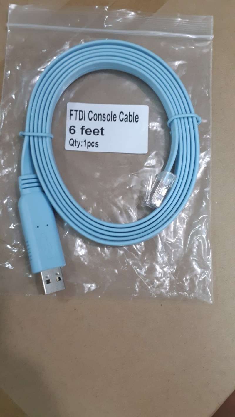 Promo Kabel Console Ftdi Usb To Rj45 1.8 Meter 1.8m-cable Console Ftdi ...
