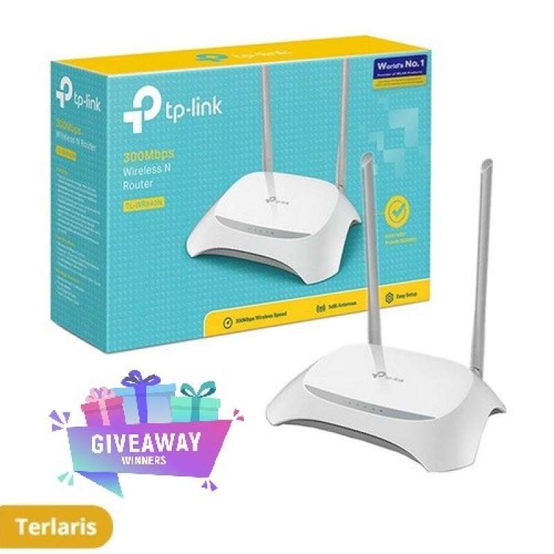 Promo Tp-link Tl-wr840n 300mbps Wireless Router Diskon 23% Di Seller ...