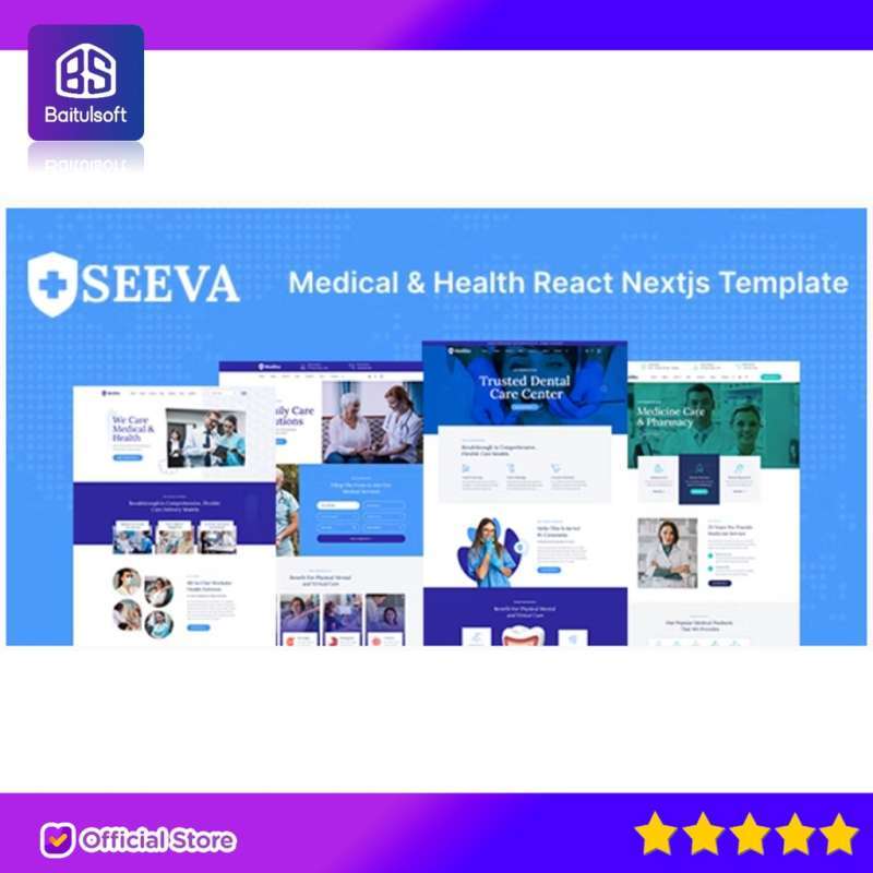 Promo Seeva - Medical & Healthcare Service React Next Template By ...