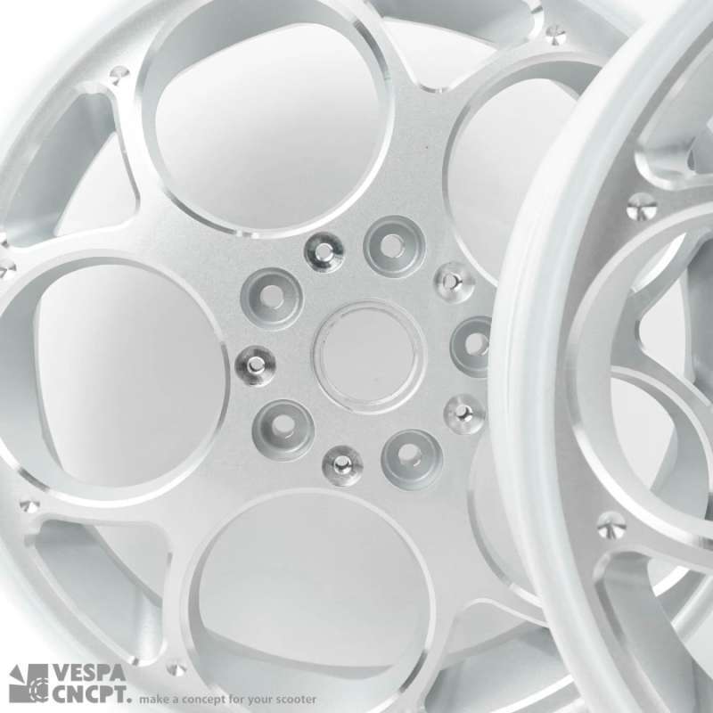Jual Velg Luigy Cnc Casting Wheels Silver Vespa Gt Gtl Gts Gtv Di ...