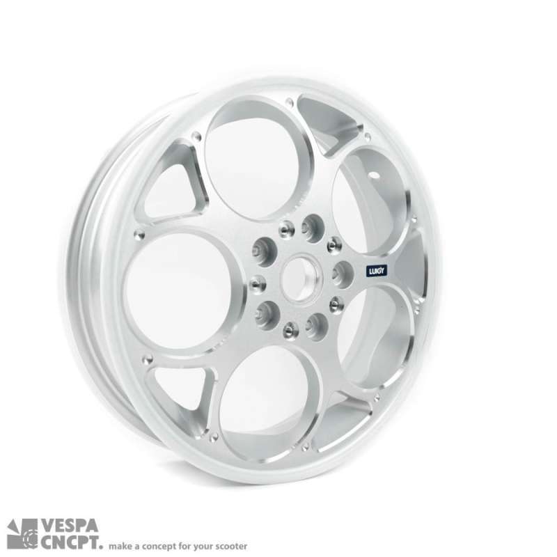 Jual Velg Luigy Cnc Casting Wheels Silver Vespa Gt Gtl Gts Gtv Di ...