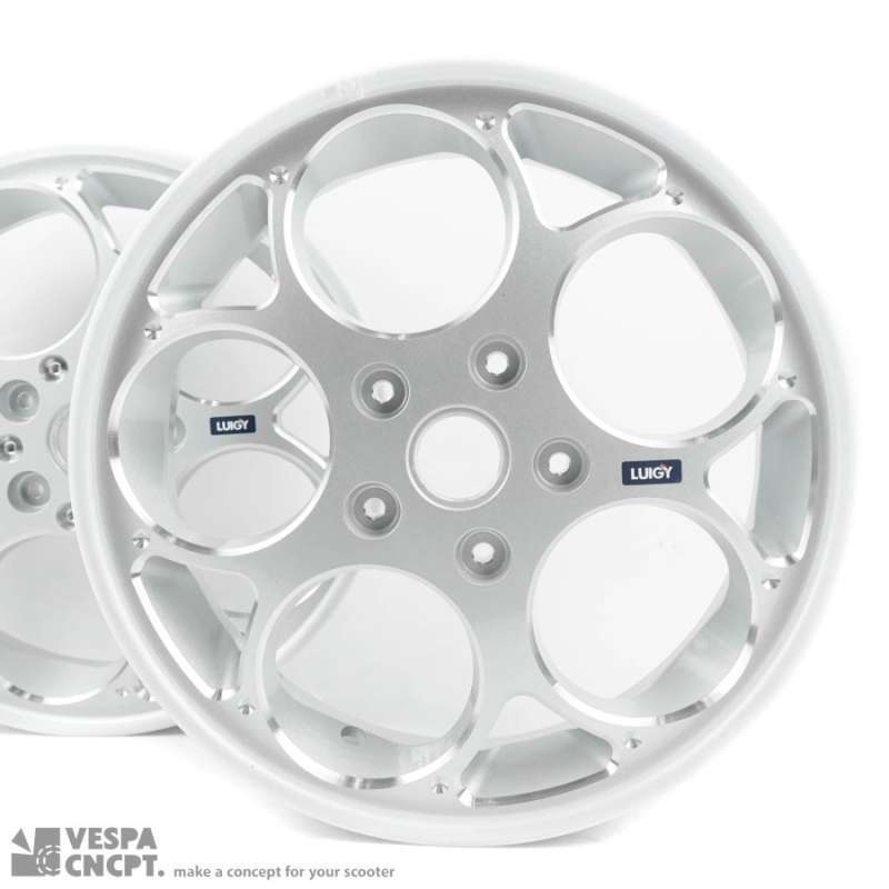 Jual Velg Luigy Cnc Casting Wheels Silver Vespa Gt Gtl Gts Gtv Di ...