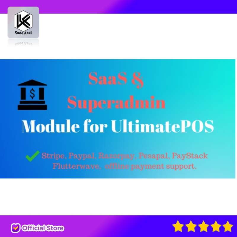 Jual Source Code Aplikasi Saas & Superadmin Module For Ultimatepos - Advance By Kodeaset Di ...