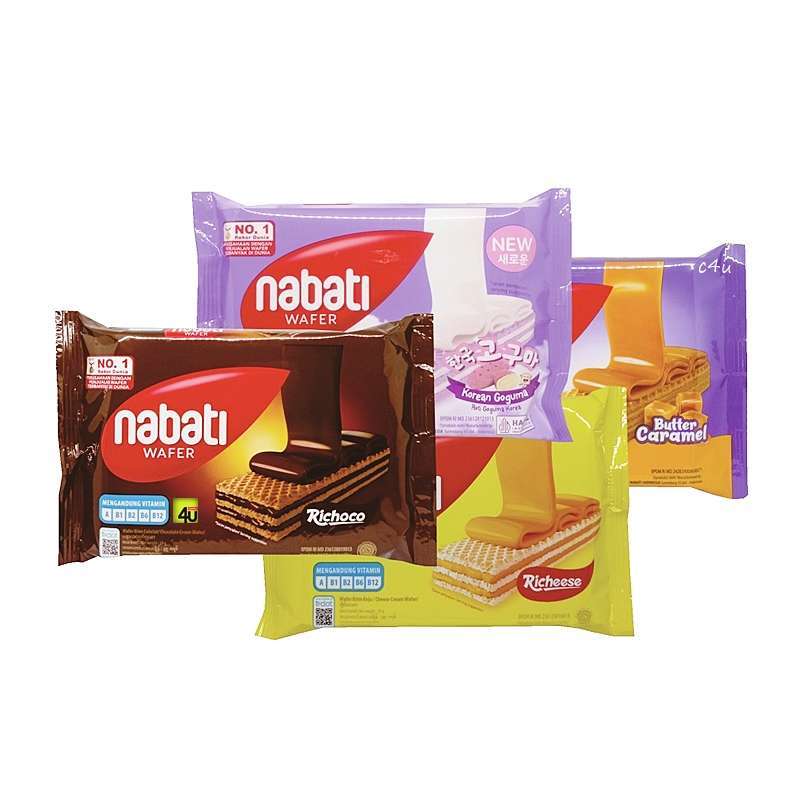 Jual Nabati Mini Wafer - Kemasan 39 gr - GOGUMA di Seller cemilan4u ...
