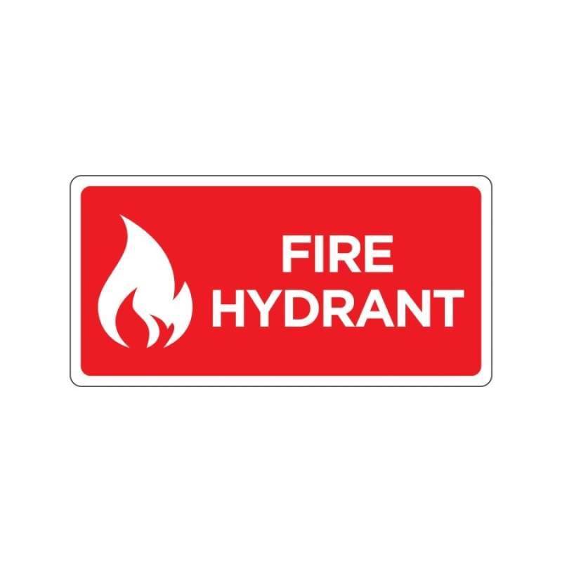 Promo Sign Board Akrilik | Fire Hydrant | 30 X 15 Cm Diskon 20% Di ...