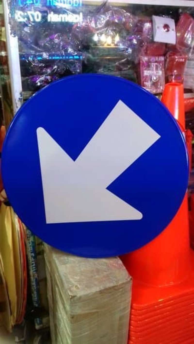 Jual Rambu Arah panah. rambu arah kanan. rambu arah kiri. rambu murah ...