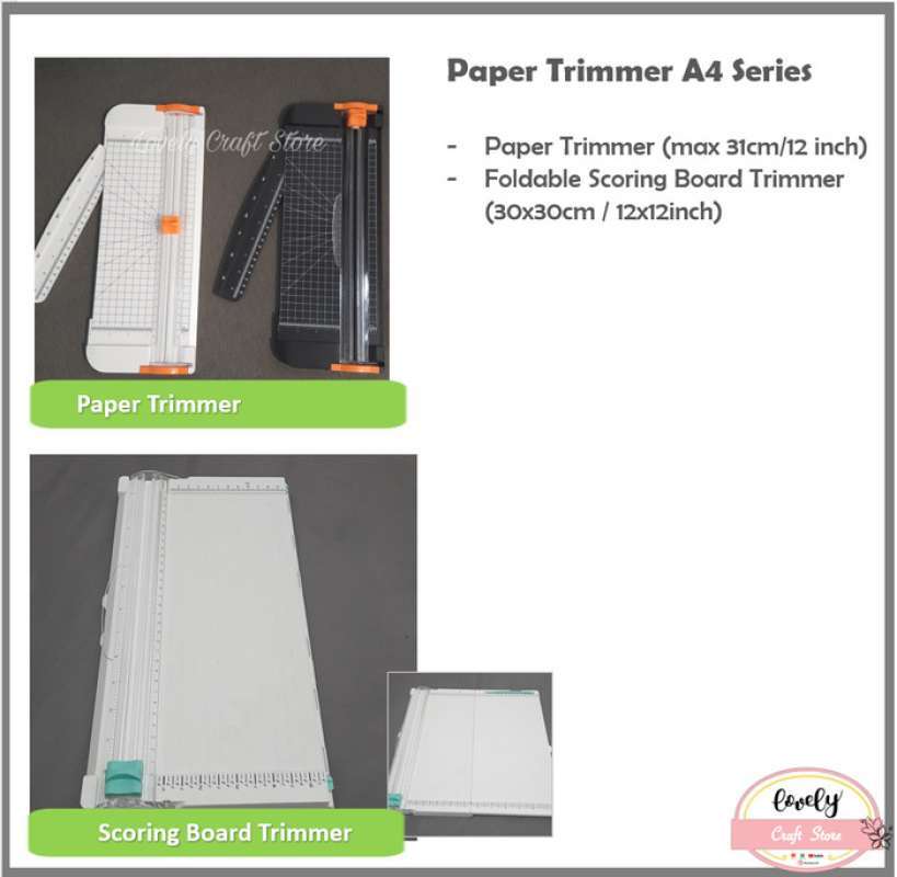 Promo Paper trimmer/cutter A4, A3, for paper, photo, scrapbook Diskon 23% di Seller Silia Store ...