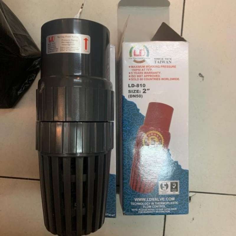 Promo Foot Valve Pvc Drat 3 Inch Dn80 / Foot Valve Pvc Ld Diskon 23% Di Seller Bendeta Store ...