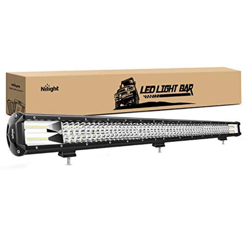 Promo Nilight - 18007C-A 37Inch Triple Row Led Light Bar 468W Flood ...