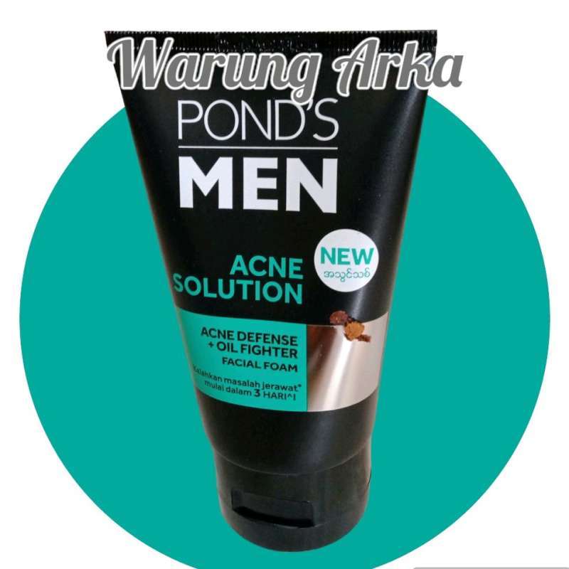 Jual Pond's Pond Ponds Men Acne Solution Facial Foam 100gr di Seller ...