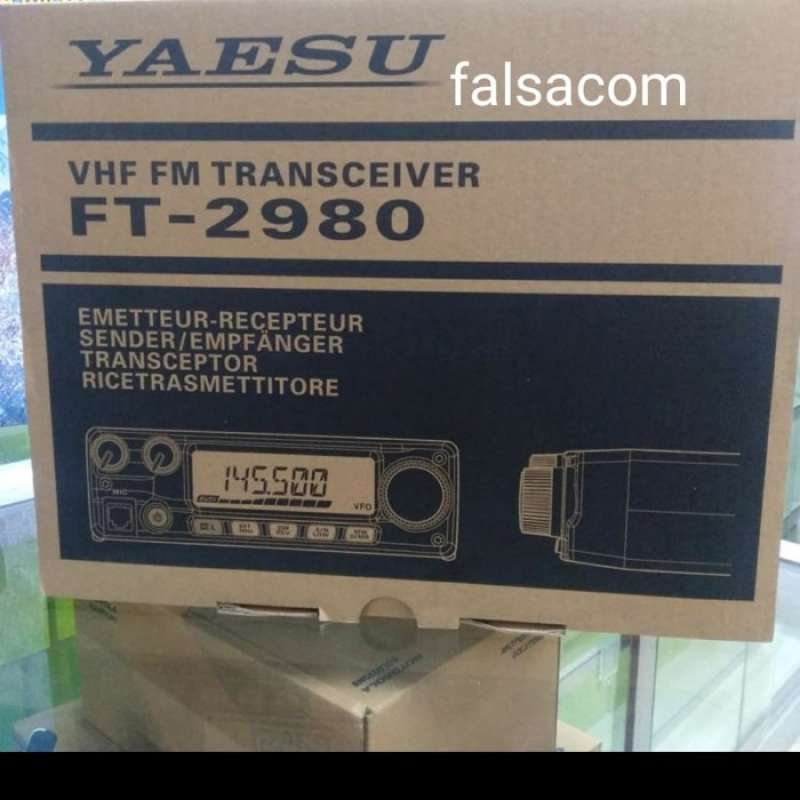 Promo YAESU FT 2980 /yaesu ft2980 vhf garansi resmi Diskon 23% di Seller Silia Store - Kalibata ...