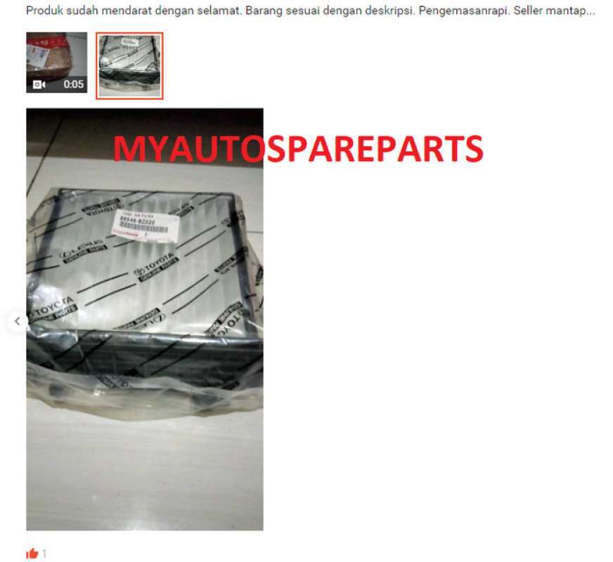 Promo Housing Rumah Cabin Filter Kabin Ac Udara Mobil All New Avanza ...