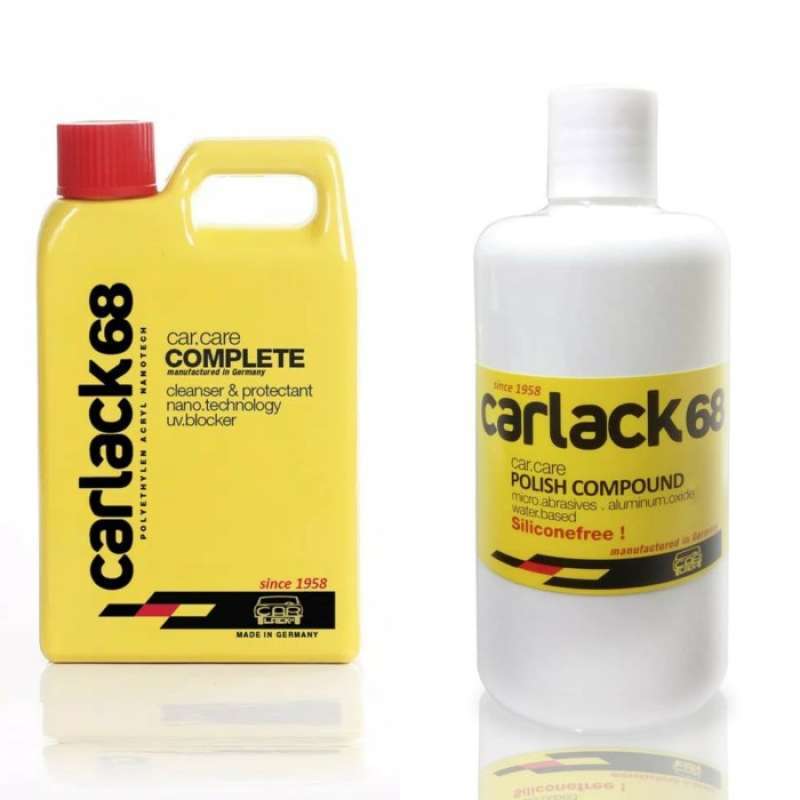 Promo Carlack 68, Liquid compound 500ml & Complete 300ml Diskon 23% di ...