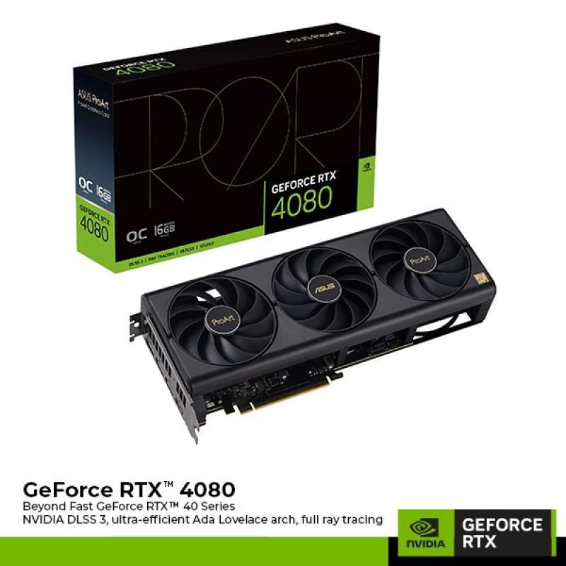 Jual VGA Card ASUS ProArt GeForce RTX 4080 16GB GDDR6X di Seller NVIDIA ...