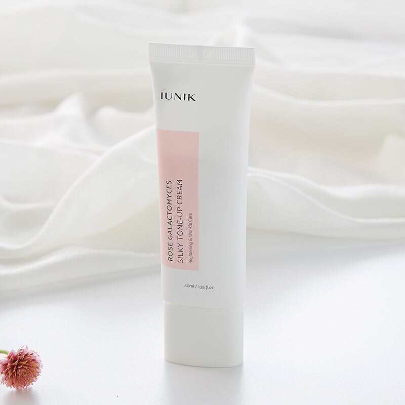 Promo [iunik] Rose Galactomyces Silky Tone Up Cream 40ml Diskon 63% Di ...