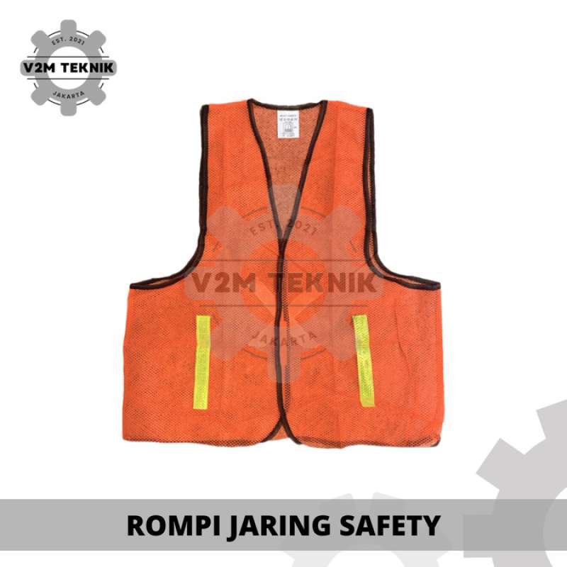 Promo Rompi Jaring Safety / Rompi Tukang Parkir / Rompi Proyek ...