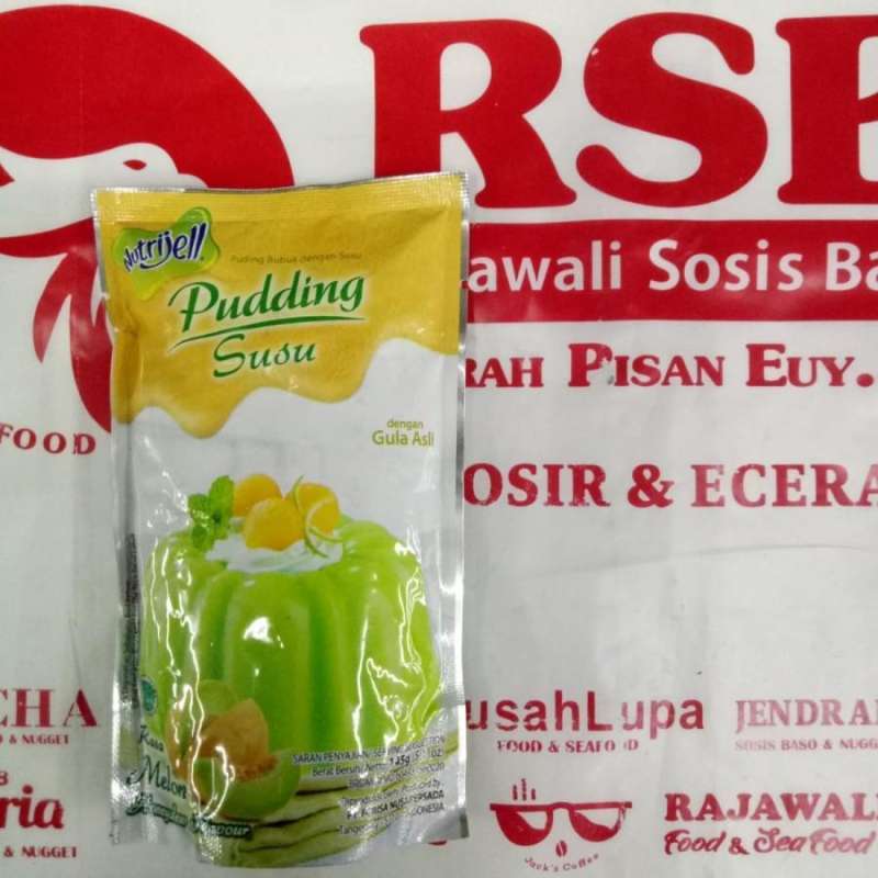Promo Nutrijell Pudding Susu Rasa Melon Diskon 1% Di Seller Rsb Frozen ...
