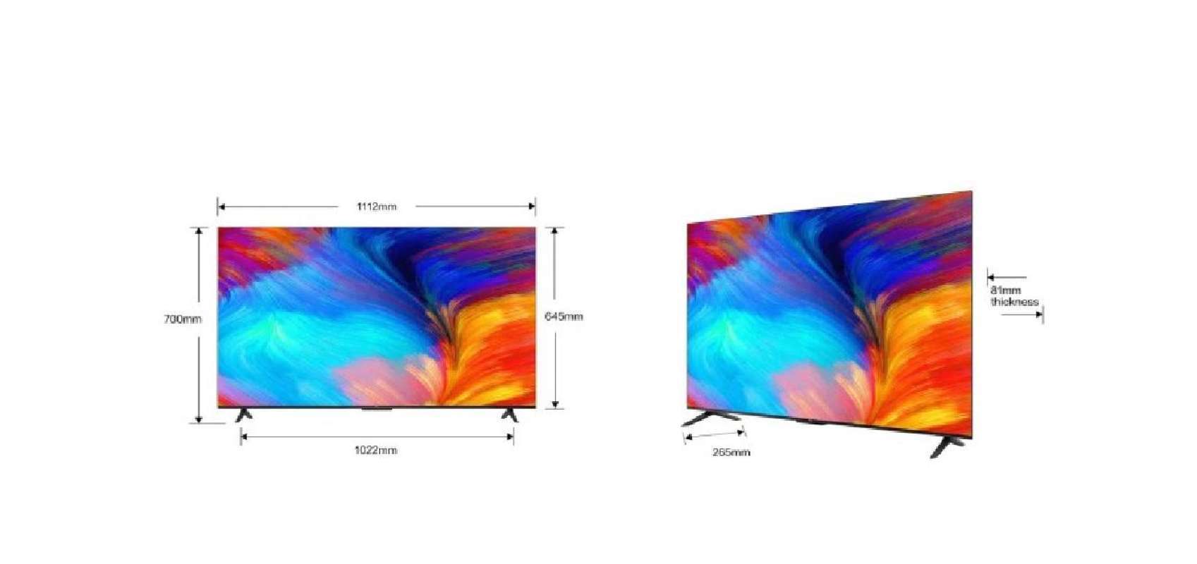 Jual Tcl 50p635 Led Smart Google Tv 50 Inch With 4k Hdr Di Seller Ufo ...