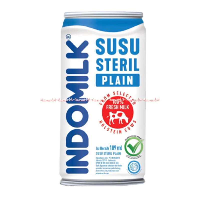 Jual Indomilk Susu Steril Plain Honey 189ml Holstein Cows Susu Uht ...