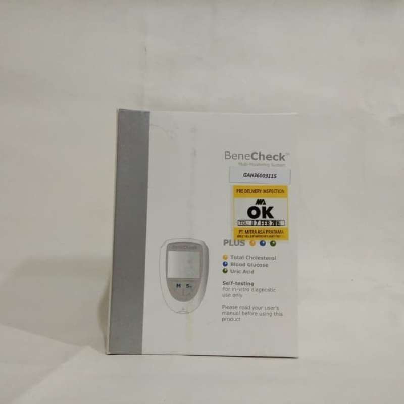 Promo Benecheck 3in1 Alat Gcu Benecheck (plus Strip Bonus Alkohol Swab ...