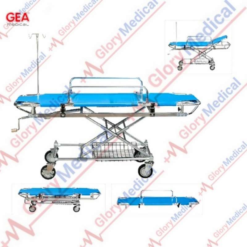 Promo Emergency Bed Tandu Ranjang UGD Darurat GEA YQC 2L Brankar Pasien ...