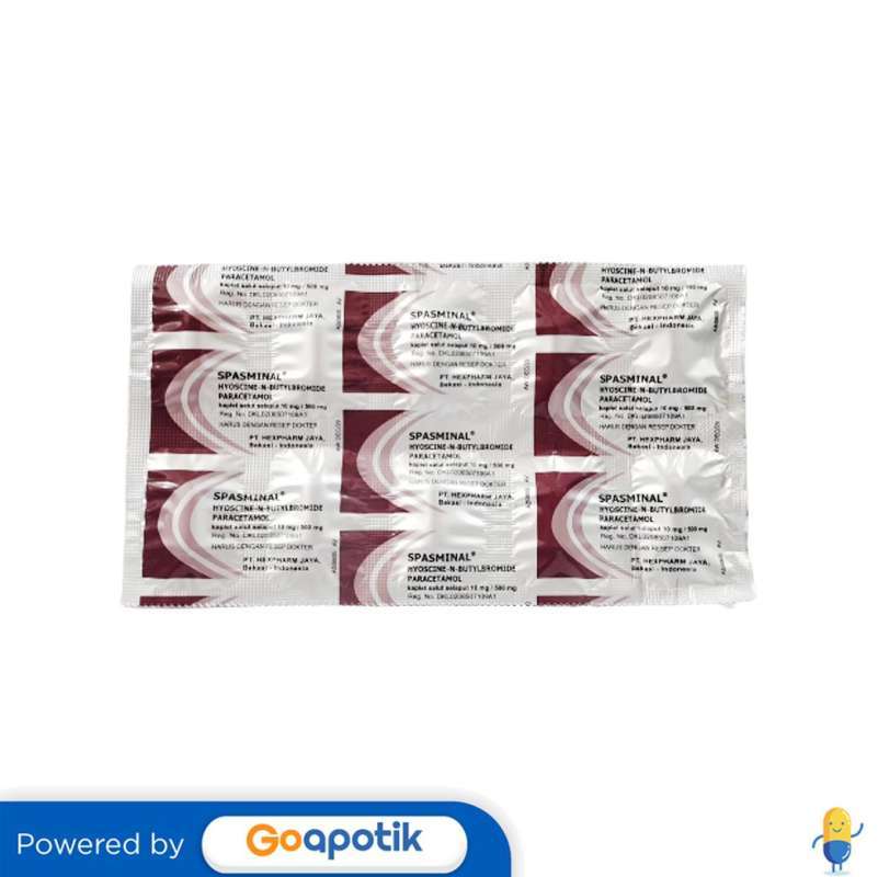 Jual Spasminal 500/10 Mg Strip 10 Kaplet Di Seller Apotek Pulih ...