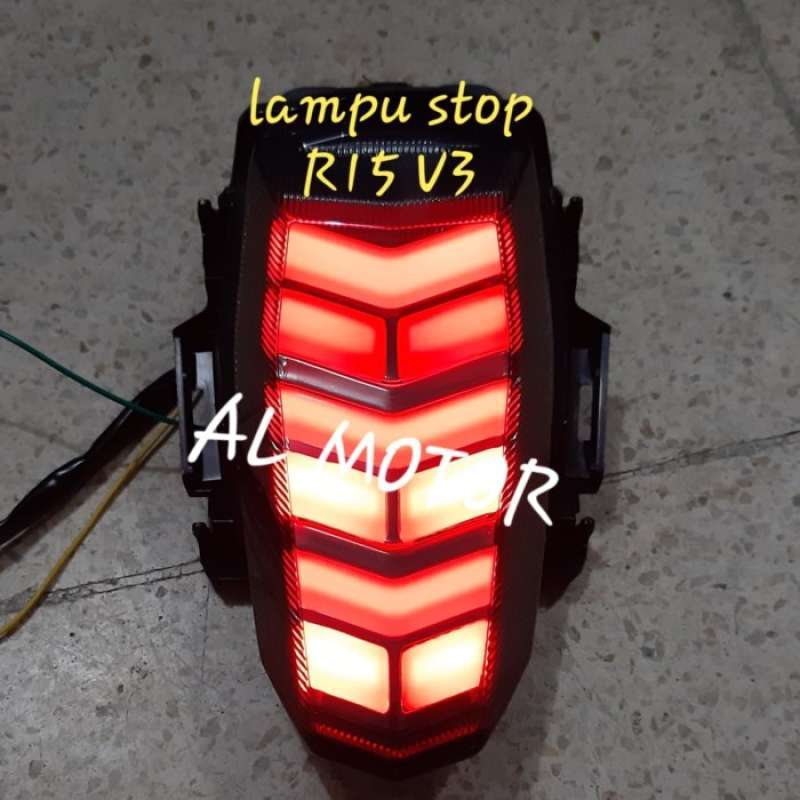Promo lampu stop yamaha R15 V3 stop lamp R15v3 lampu stop belakang ...
