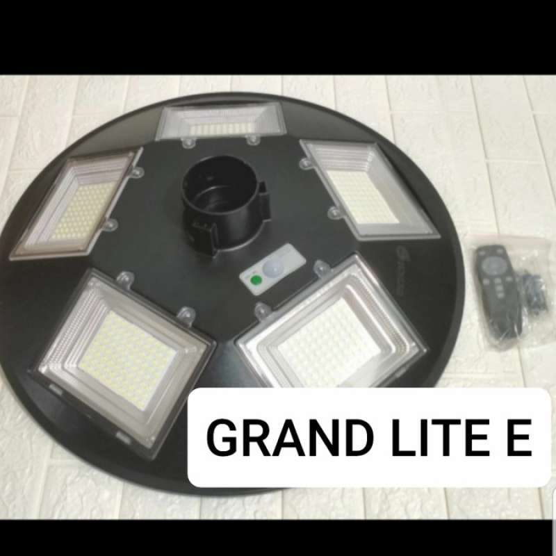 Promo lampu taman bulat All in one solar cell 500w LED IP66 Outdoor ...
