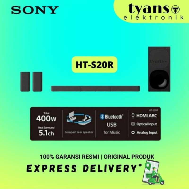 Jual SONY HT-20R 5.1ch home cinema soundbar system HT S20R HTS20R di ...