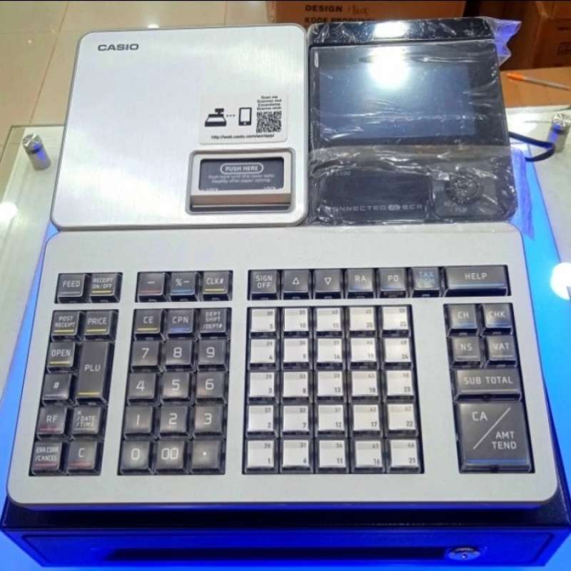 Promo Mesin Kasir Casio Register Sr-s500 Sg Bluetooth Diskon 23% Di ...