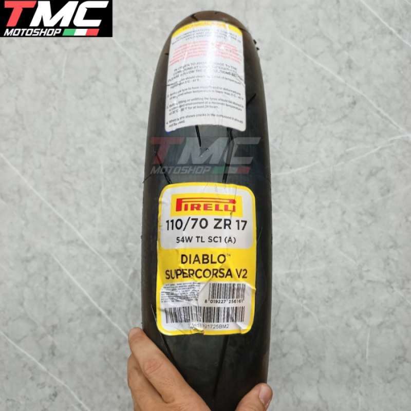 Promo Ban Pirelli Diablo Supercorsa 110/70-17 R25 Cbr250rr Ninja250 ...