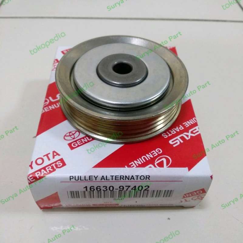 Jual puli puly pulley alternator 4pk avz13 avanza 1300cc di Seller ...
