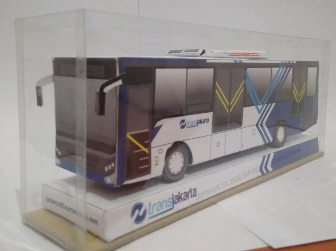 Jual Papercraft Bus Trans Jakarta Non Feeder Di Seller Wellmart Premier ...