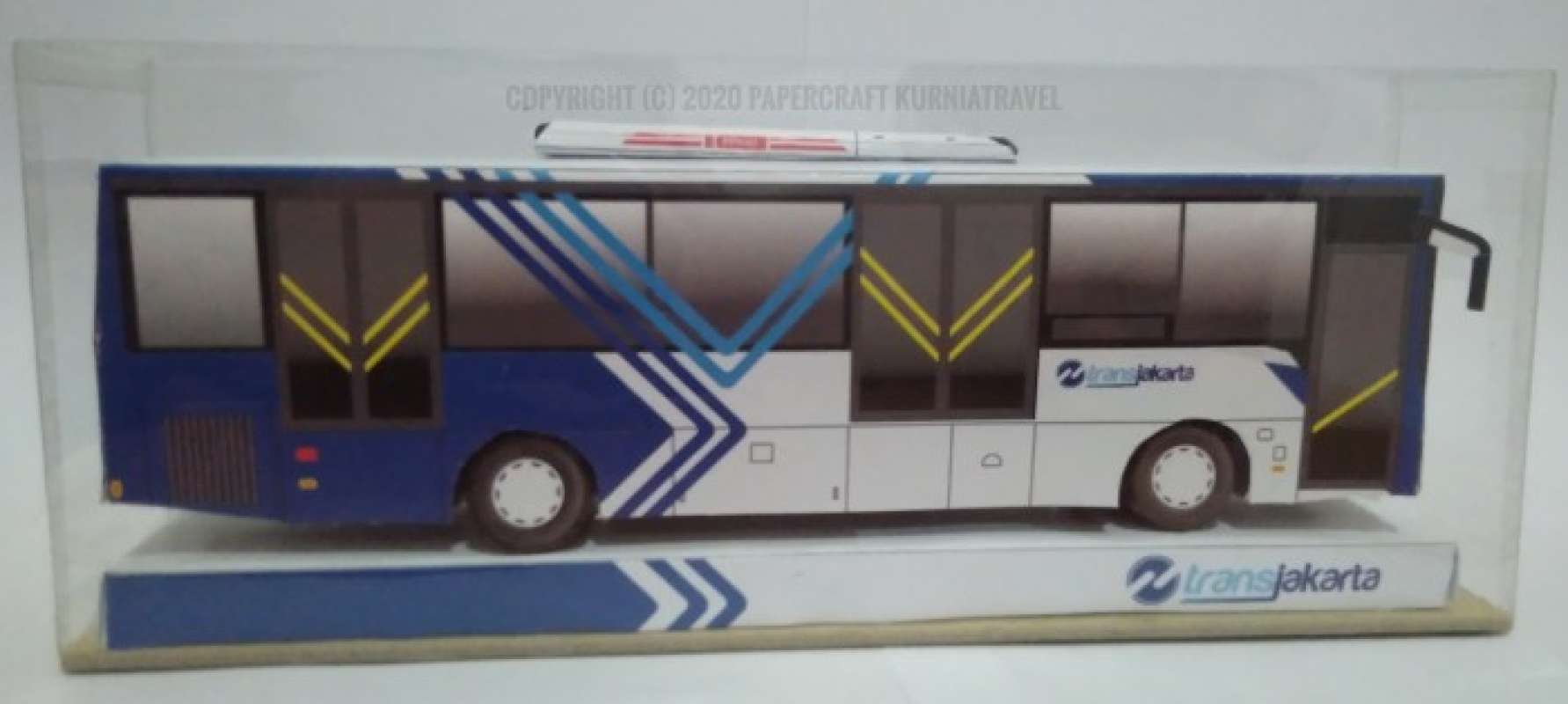 Jual Papercraft Bus Trans Jakarta Non Feeder Di Seller Wellmart Premier ...