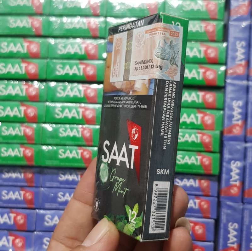 Jual Rokok Saat Grapemint Klik 12 Batang Filter Di Seller Dirgantara ...