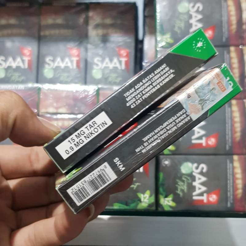 Jual Rokok Saat Grapemint Klik 12 Batang Filter Di Seller Dirgantara ...