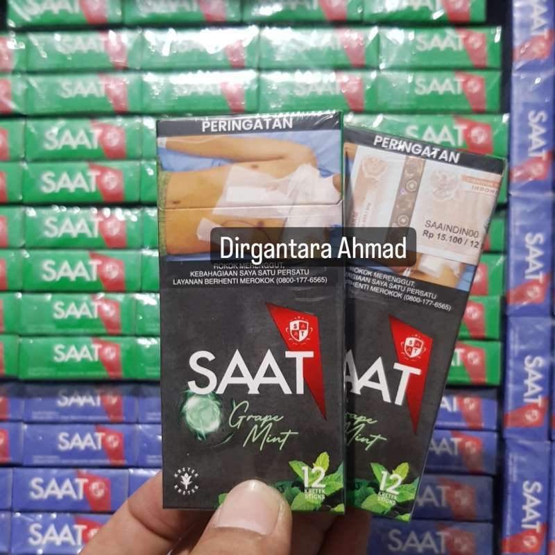 Jual Rokok Saat Grapemint Klik 12 Batang Filter Di Seller Dirgantara ...