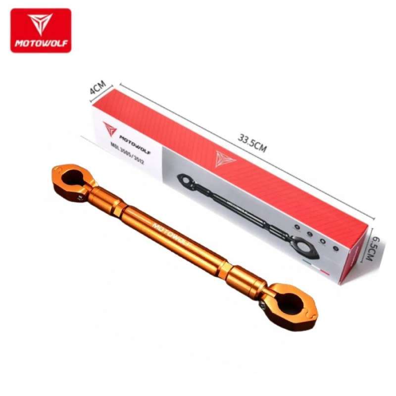 Jual Palang Stang Stabilizer Stang Motor MOTOWOLF Almunium Alloy ...