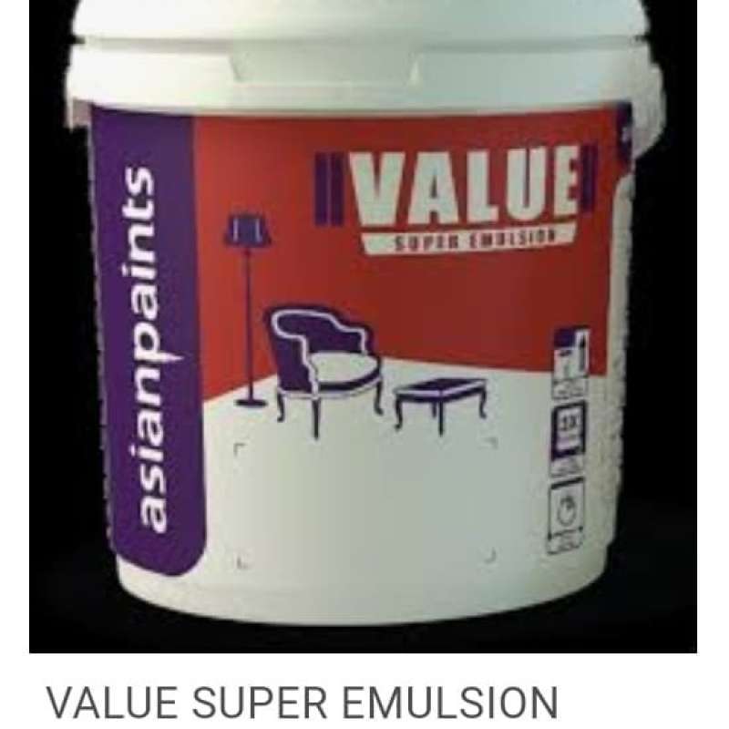 Promo Asian Paint Value Super Emulsion Interior 5Kg - 3205 Iris White ...
