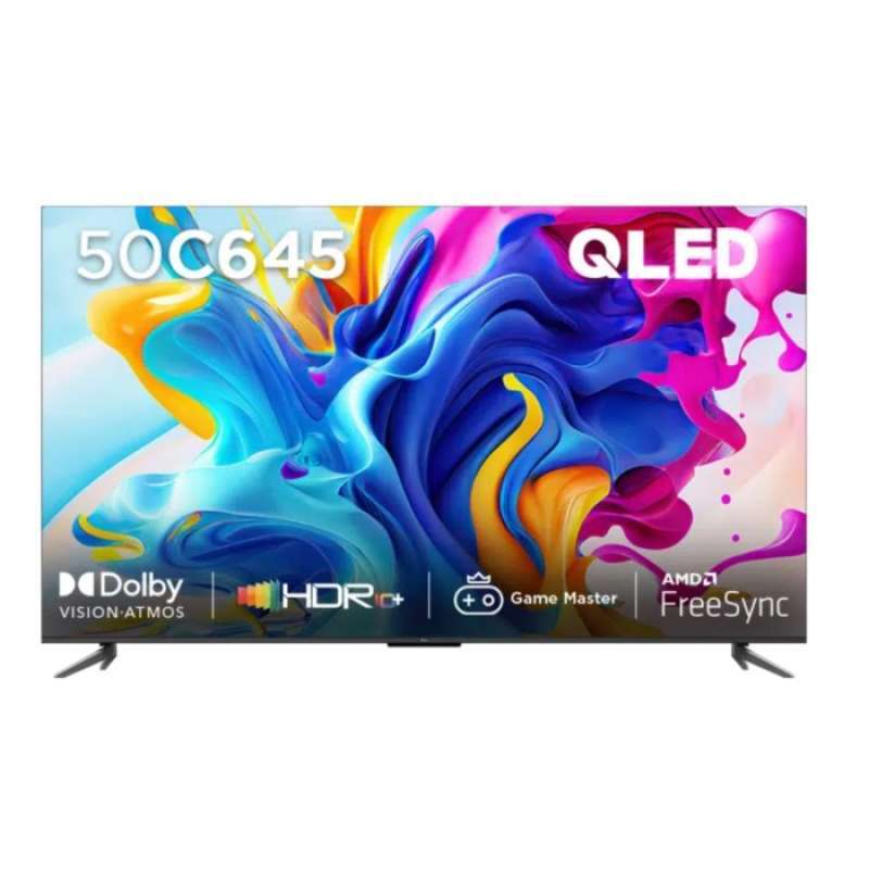 Jual Tcl Qled 4k Uhd Dolby Vision Atmos Smart Google 50c645 Di Seller ...