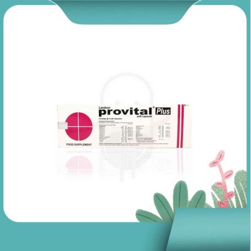 Jual Provital Plus Box 50 Kapsul Di Seller Apotek Apollo Official Store ...