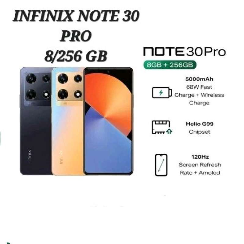 Jual Infinix Note 30 Pro Batam Spesifikasi Original, Murah & Diskon Harga Mei 2024 | Blibli
