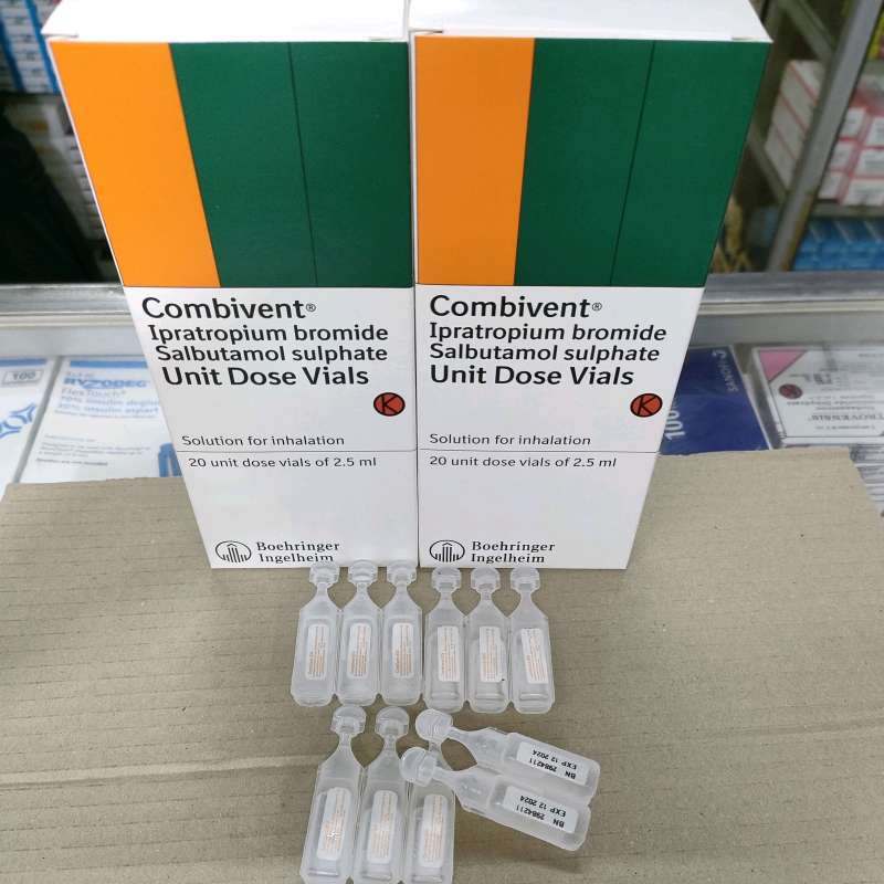 Jual Combivent Udv Nebules Solution For Inhalation / Satuan Ampul Pcs ...