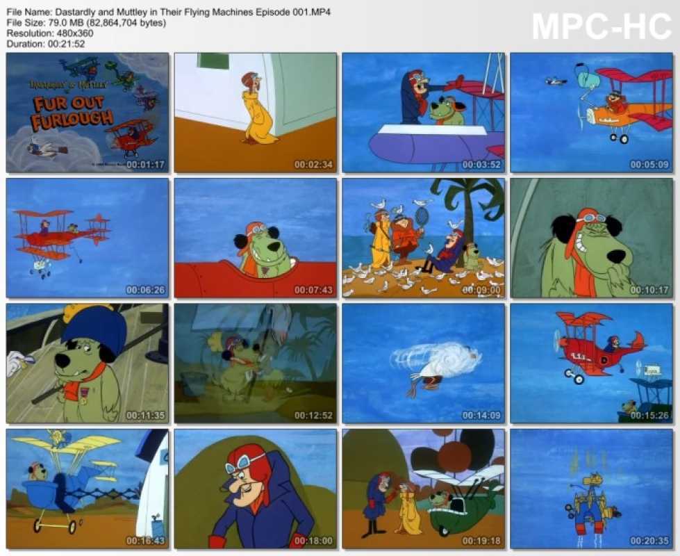 Promo Wacky Races & Dastardly and Muttley in Their Flying Machines ...