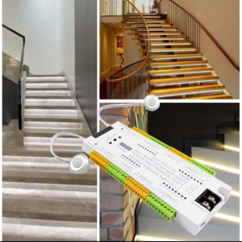 Promo Perangkat Sensor Tangga Berjalan 32 Steps Module Control Stair ...