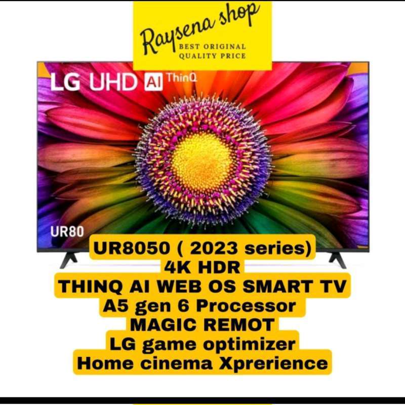 Jual LG 43UR8050/43UR8050PSB 4K SMART TV 43 inch 2023 series di Seller ...